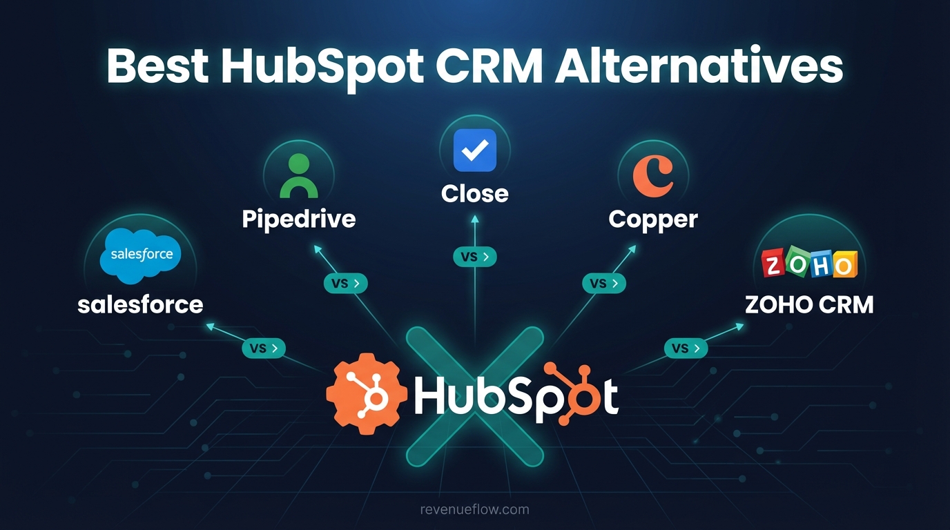 Best HubSpot CRM Alternatives in 2026 | RevenueFlow